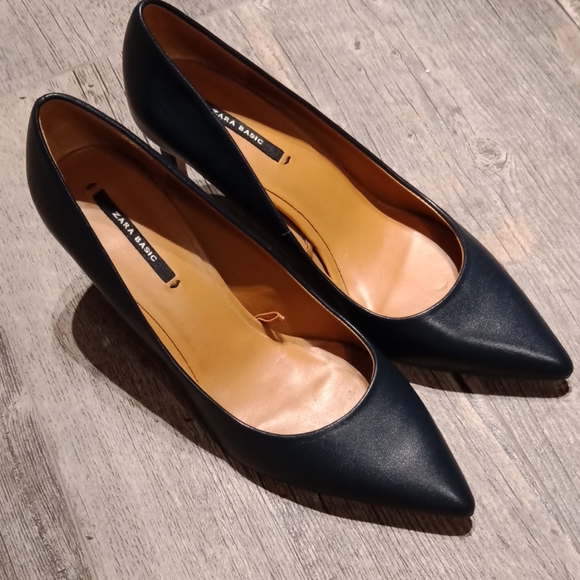 Zara | Shoes | Zara Basic Heels | Poshmark